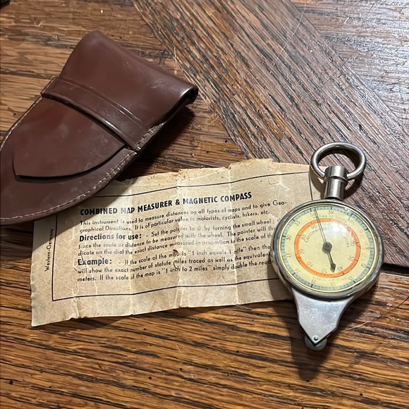 Antique | Other | Antique Map Measuring Device Compass | Poshmark